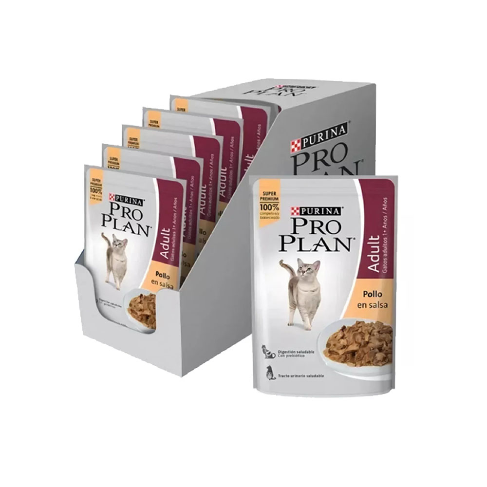 Caja x 15 Pouchs Pro Plan sabor pollo – Mascoweb